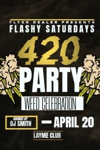 420 Party Poster Template | PosterMyWall