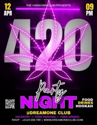 420 Party Night Template | PosterMyWall