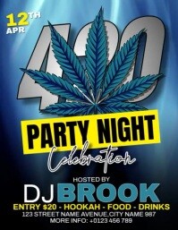 420 Cannabis Party Template | PosterMyWall