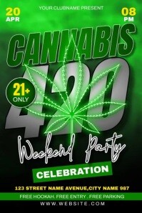 420 Party Template | PosterMyWall
