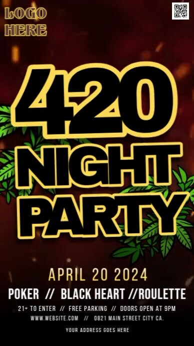 420 Party Poster Template | PosterMyWall