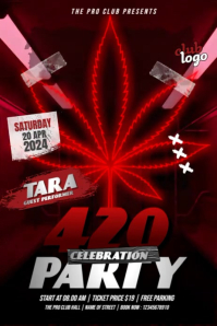 420 Party Poster Template | PosterMyWall