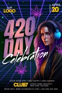 420 Party Poster Template | PosterMyWall