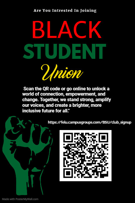 Black Student Union Flyer Design Template (1) | PosterMyWall