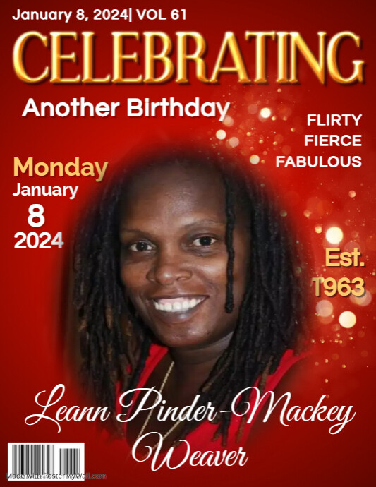 Regal Purple Magazine Style Birthday Invite | PosterMyWall