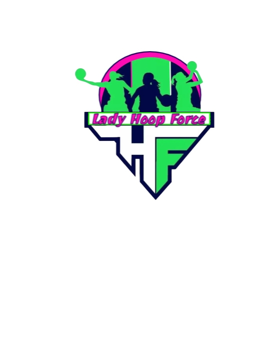 Copy of lady hoop force | PosterMyWall