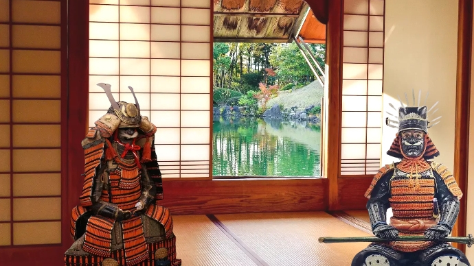 japanese zoom background design template | PosterMyWall