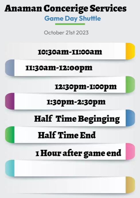 Event Schedule Template | PosterMyWall