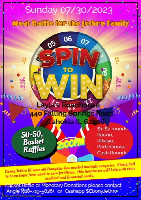 Copy of Gaming Spin the Wheel | PosterMyWall