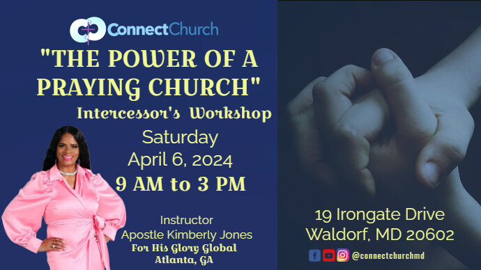 Copy of Intercessor's Training Flyer2 | PosterMyWall