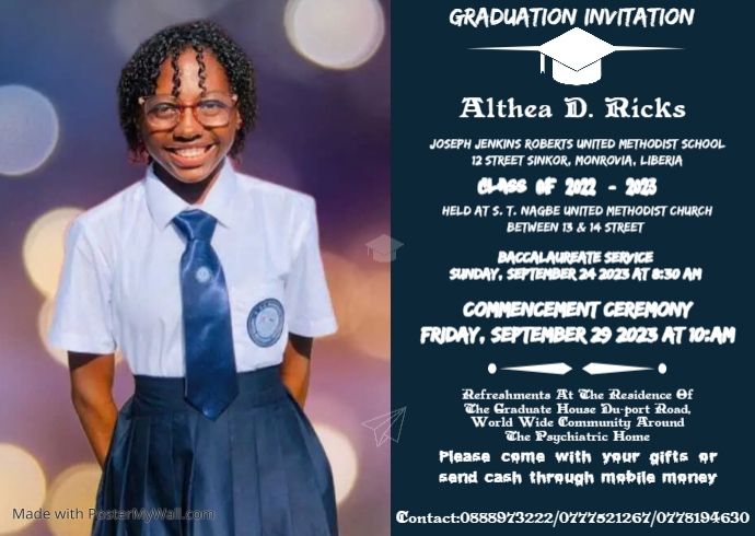 Graduation Party Invitation | PosterMyWall