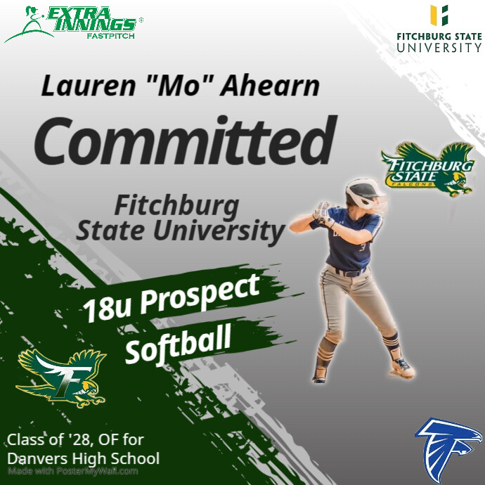 Copy of Lauren Ahearn commitment | PosterMyWall