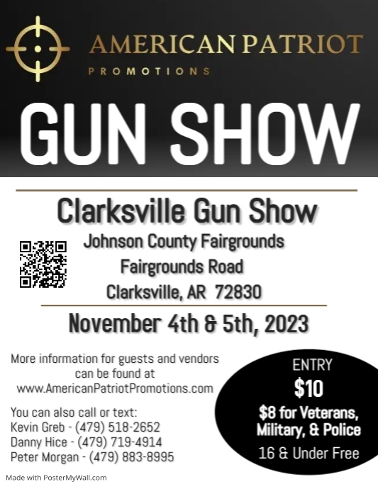 Copy of Gun Show Flyer_Clarksville_23-11-04 | PosterMyWall