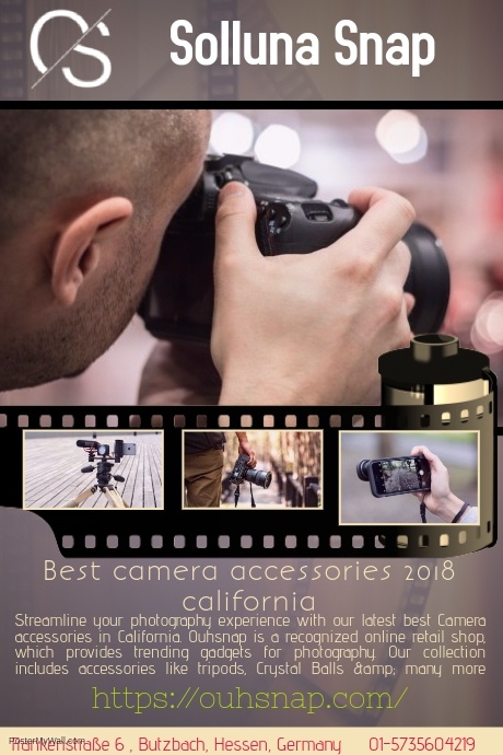 Best camera accessories 2018 california | PosterMyWall