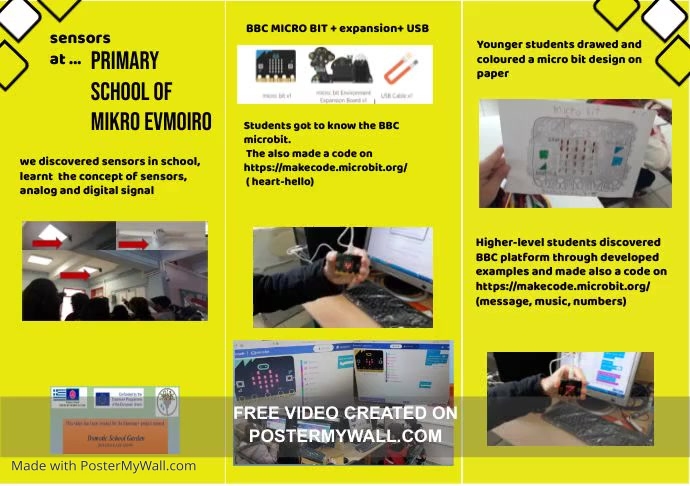 sensors & micro bit | PosterMyWall