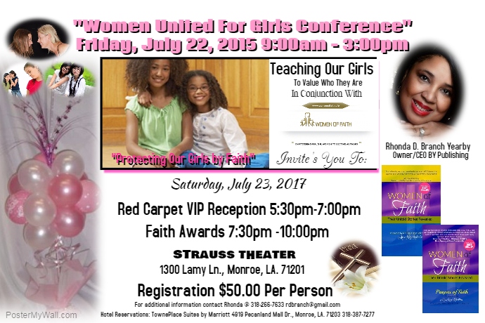 Copy of Copy of GIRLS CONFERENCE TEMPLATE | PosterMyWall