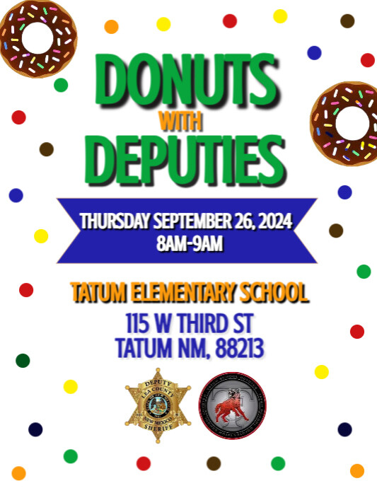 Donuts with Dad Flyer | PosterMyWall