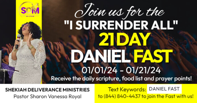 Copy of DANIEL FAST 2024 - 2 | PosterMyWall