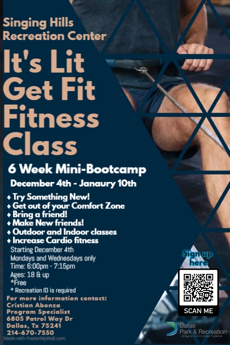 Boot Camp Event Flyer Template | PosterMyWall