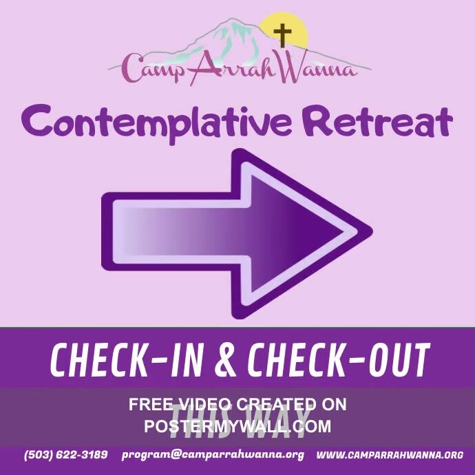 Copy of CONTEMPLATIVE RETREAT STREET SIGN | PosterMyWall