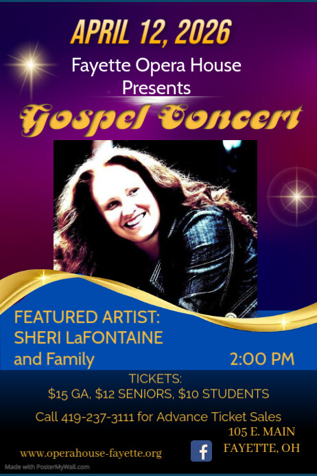 gospel concert | PosterMyWall