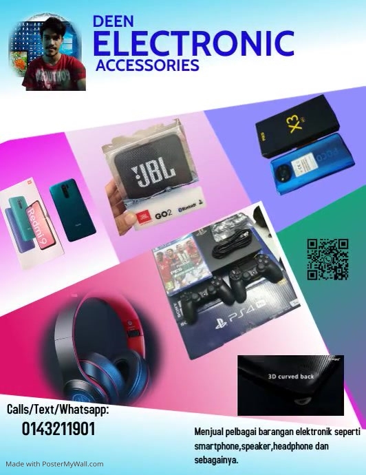 Copy of Electronics Business Flyer Poster | PosterMyWall