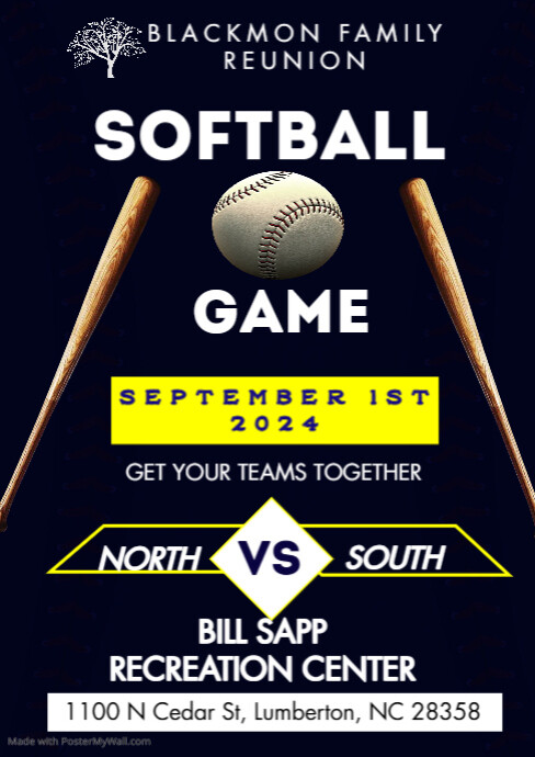 Baseball Game flyer | PosterMyWall