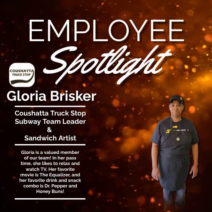Employee Spotlight (JULY) (Coushatta) | PosterMyWall