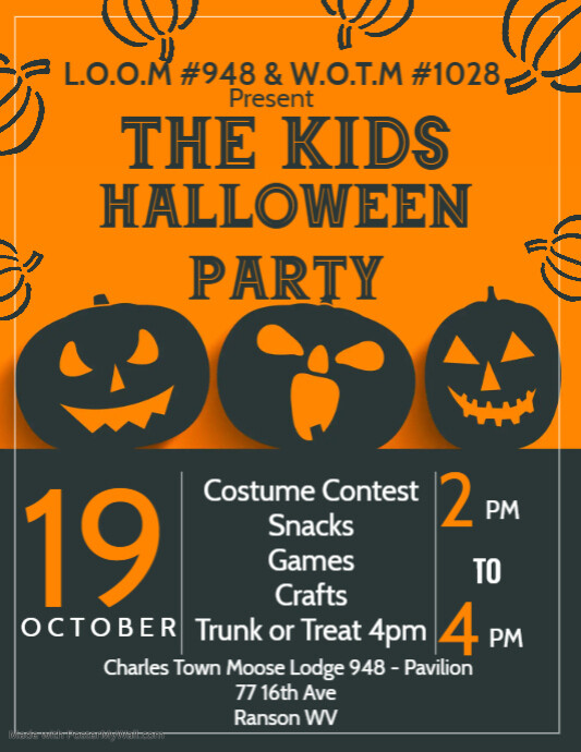 Copy of Halloween Party | PosterMyWall