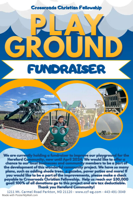 Copy of Playground Flyer Design Template | PosterMyWall