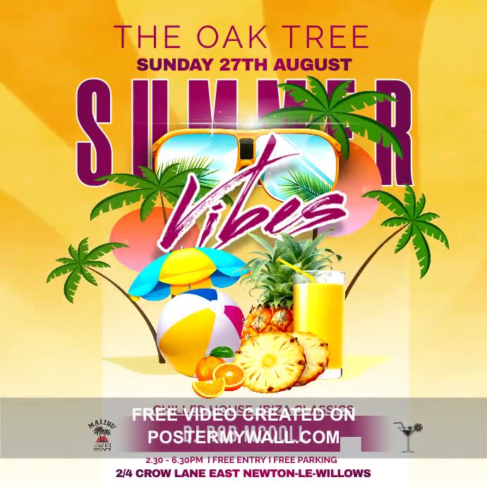 Copy of summer vibes (1) | PosterMyWall