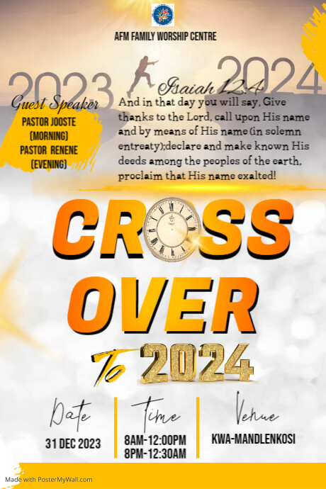 Cross over poster | PosterMyWall
