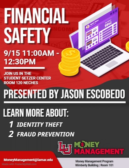 Financial Safety Event Flyer | PosterMyWall