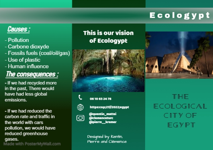 Copy of Quentin, Pierre, Clémence | PosterMyWall