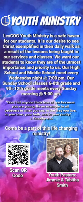 Youth Ministry Brochure (1) | PosterMyWall