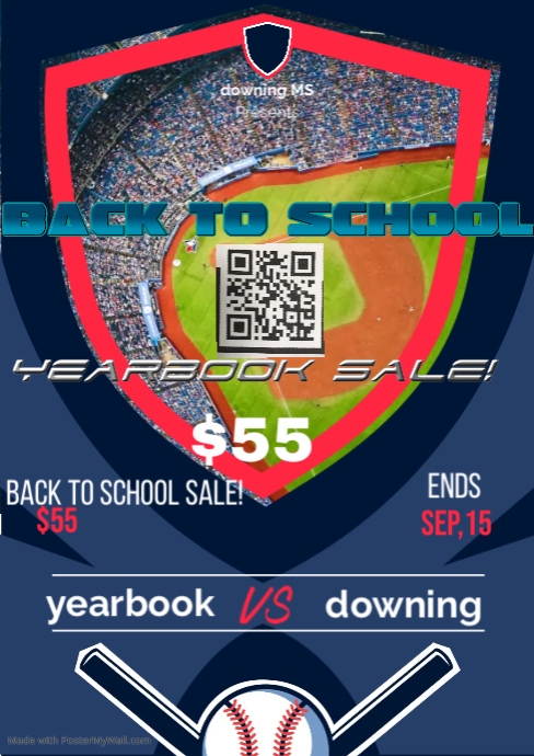 Baseball Game Match Poster Template | PosterMyWall