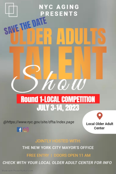 Copy of talent show advert flyer | PosterMyWall