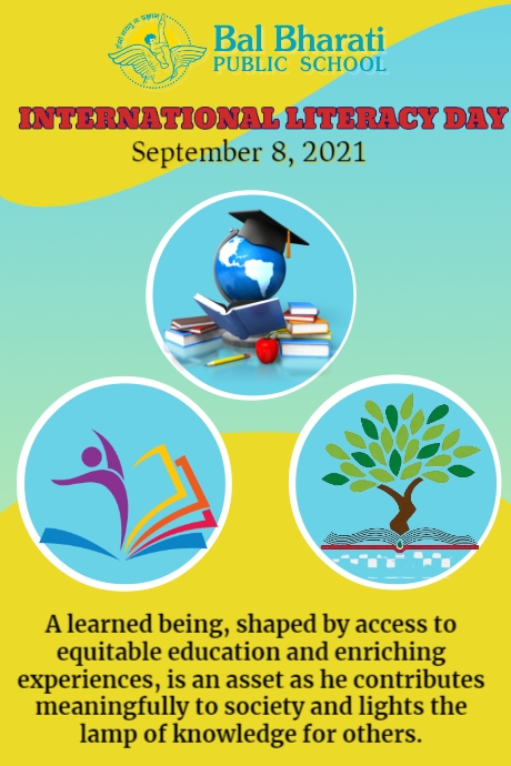 Copy of national literacy day | PosterMyWall