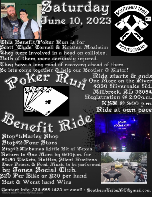 Poker Run Flyer Template | PosterMyWall