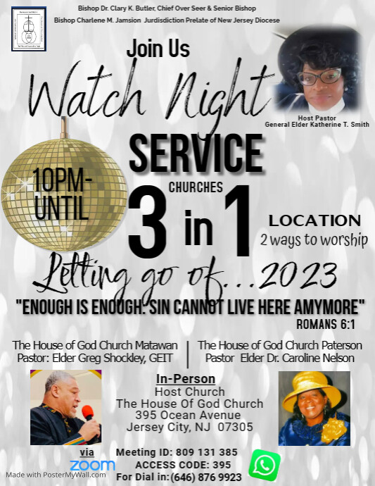 Watch Night Service | PosterMyWall