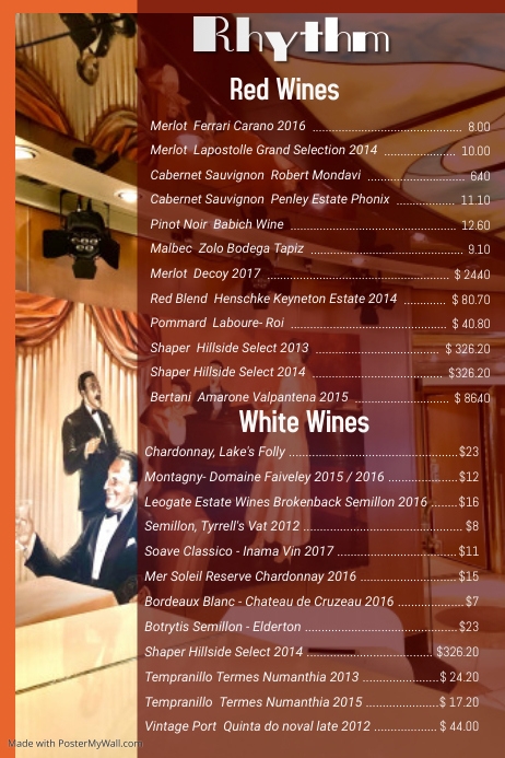 Crooners Red wine | PosterMyWall