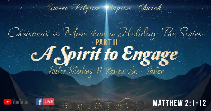 christmas LIVE ONLINE SERMON TEMPLATE (3) | PosterMyWall