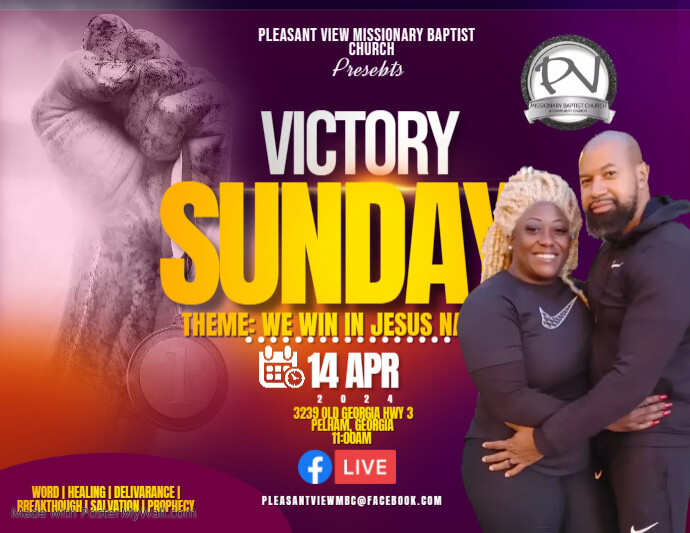 victorioud sunday | PosterMyWall