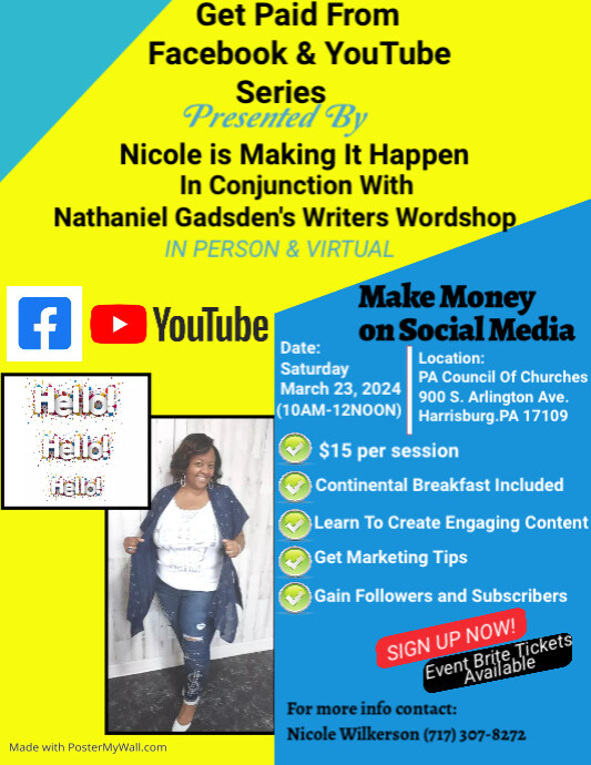 Make Money Online Flyer | PosterMyWall