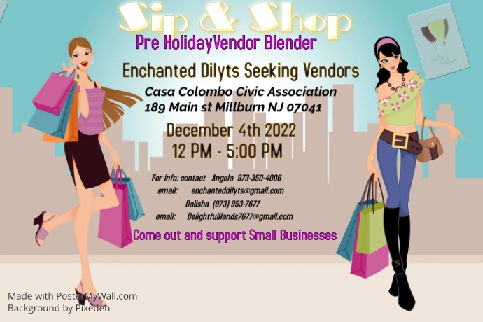 Vendor Event Flyer Template | PosterMyWall