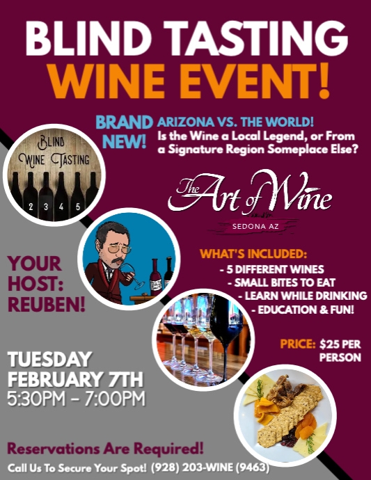 Blind Tasting | PosterMyWall