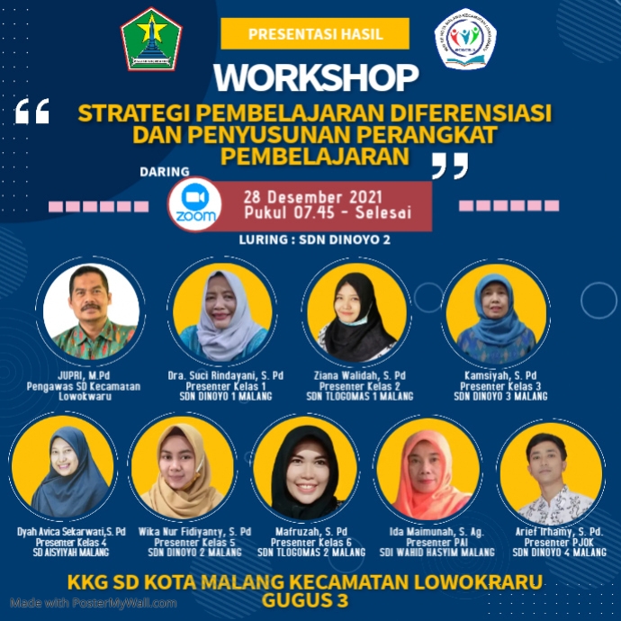 Salinan Copy of workshop | PosterMyWall