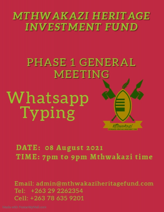 Copy of E-Annual General Meeting Poster Template | PosterMyWall