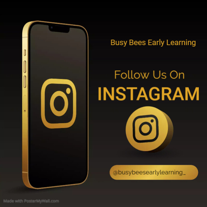 FOLLOW US ON SOCIAL MEDIA | PosterMyWall