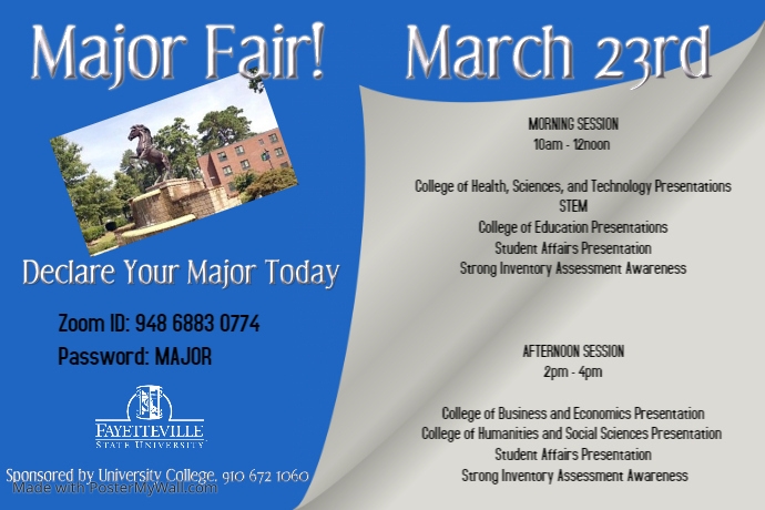 Copy of Major Fair 2021 | PosterMyWall